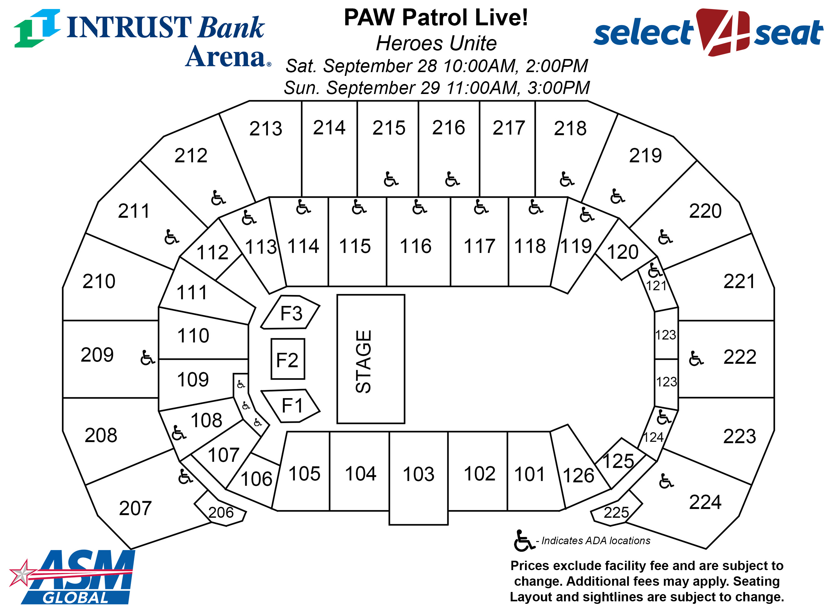 Intrust Bank Arena Seating Chart Pink | Cabinets Matttroy